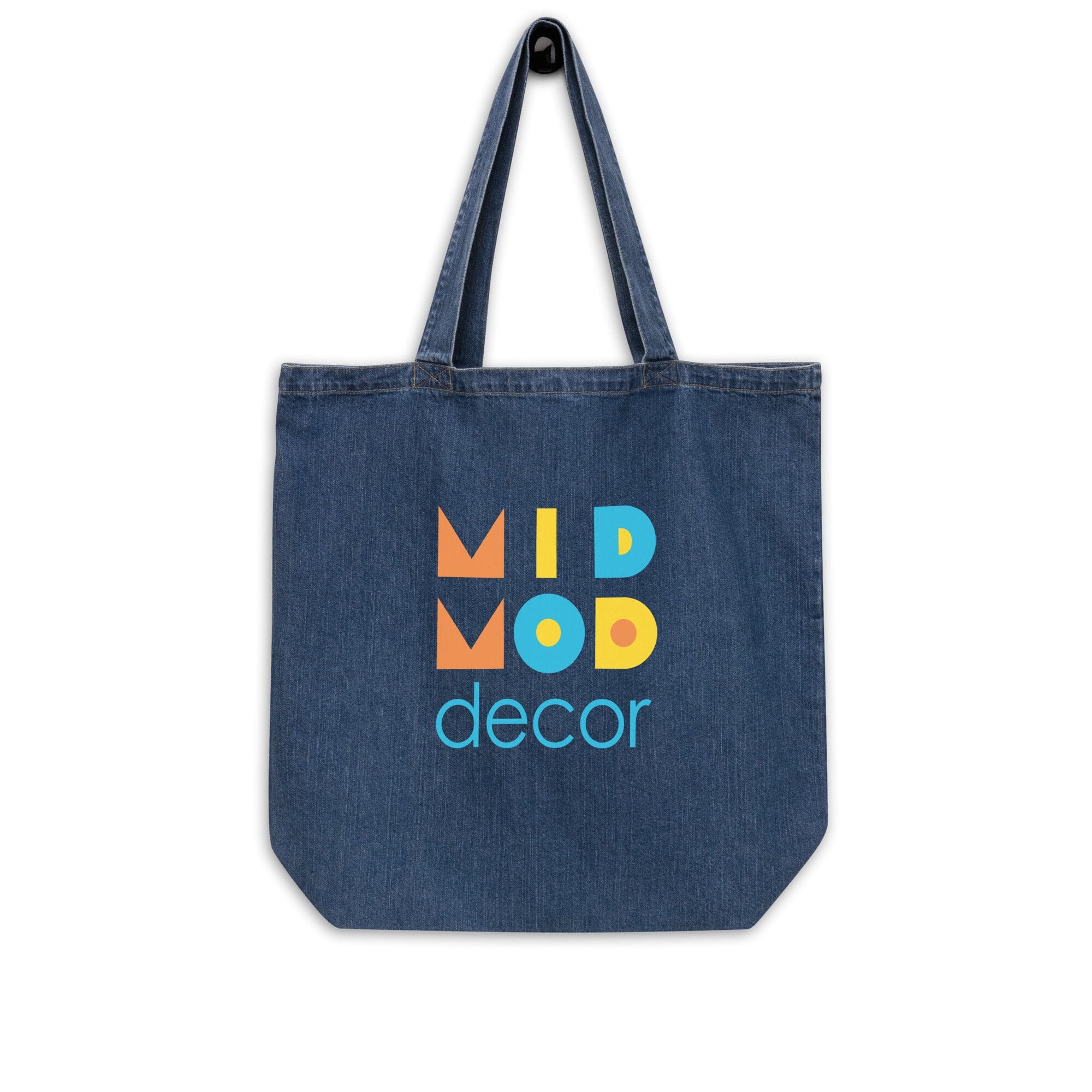 Organic denim tote bag – MidMod Decor
