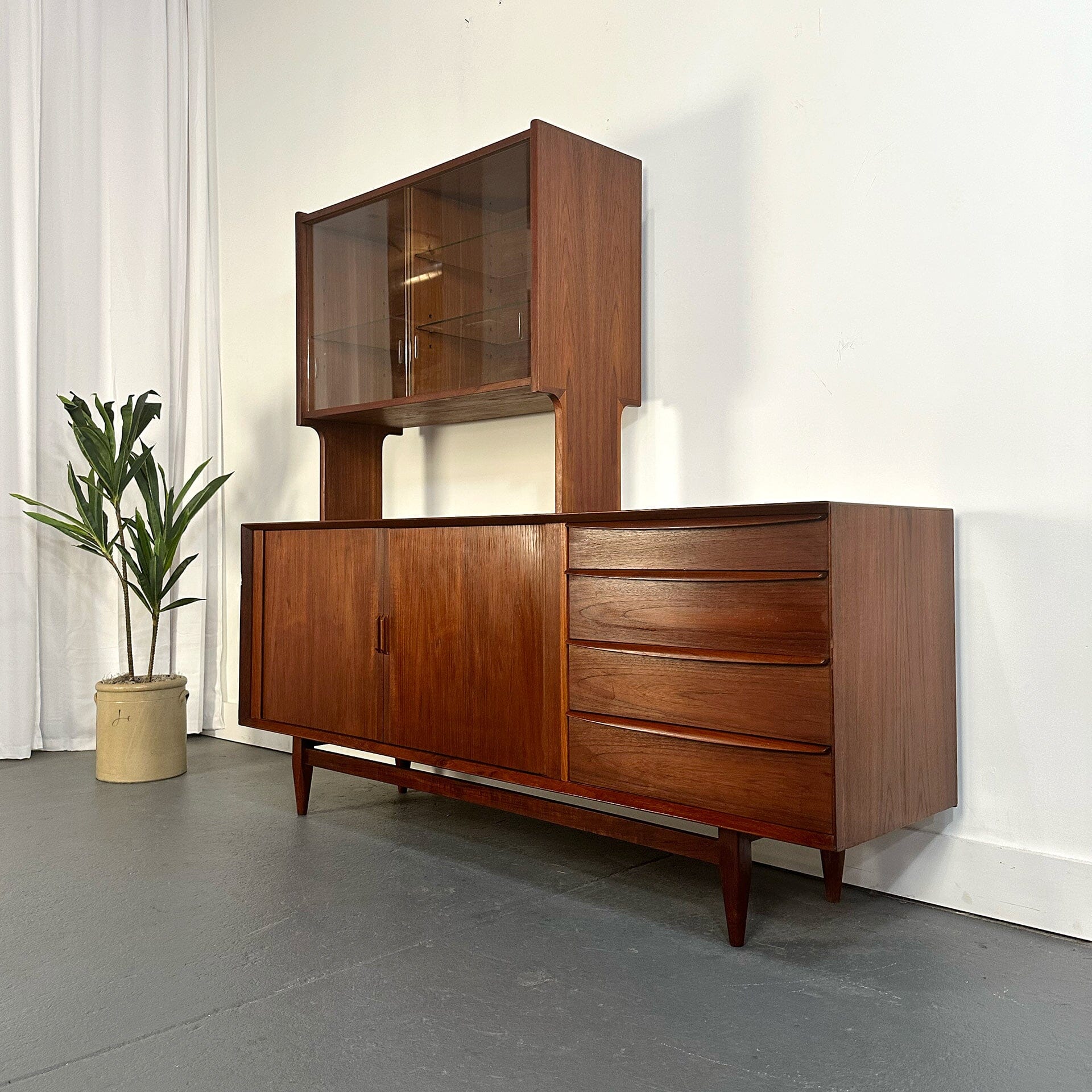 Teak Two-Tier Sideboard – MidMod Decor