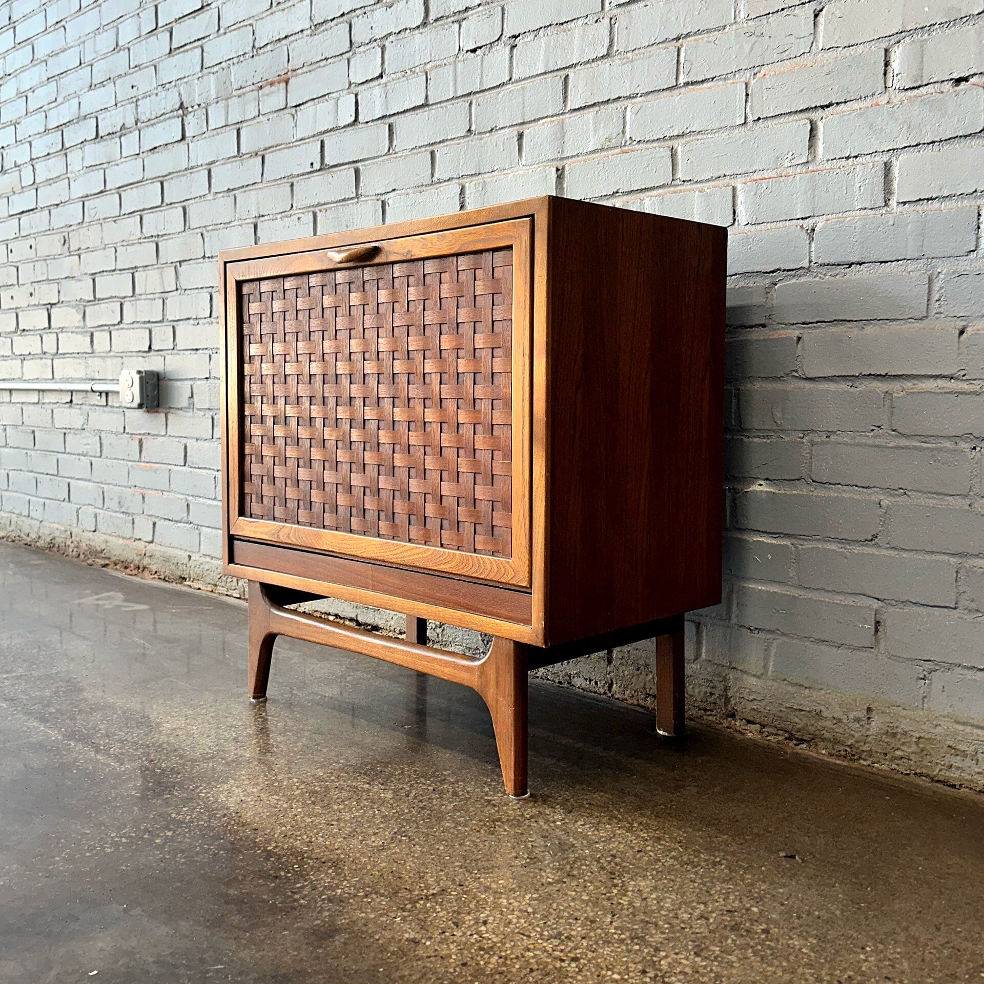 MCM Lane Perception Record Storage Cabinet - LP's – MidMod Decor